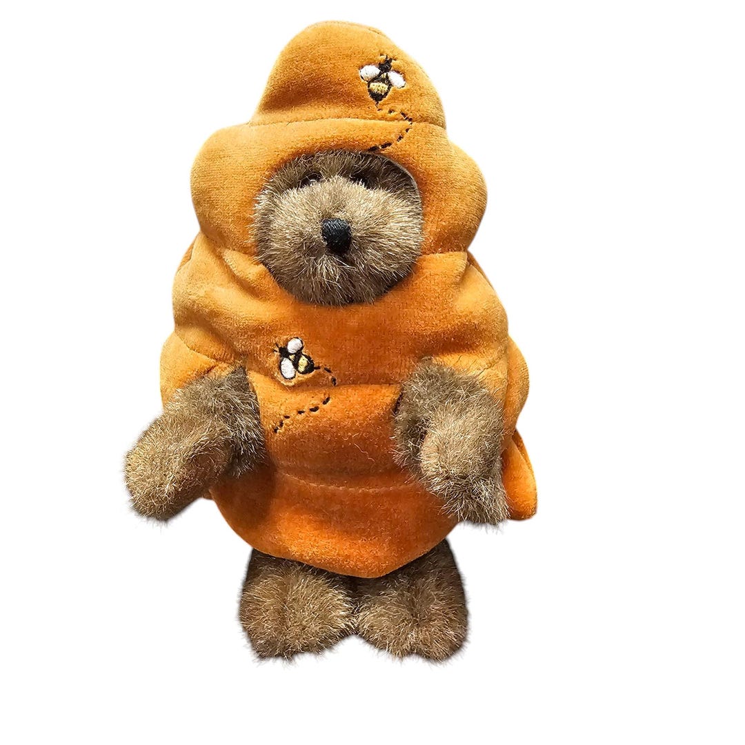 Boyds Bears 8" Peekers Lil Beezley Bee Hive Cute Plush Adorable Stuffed ...