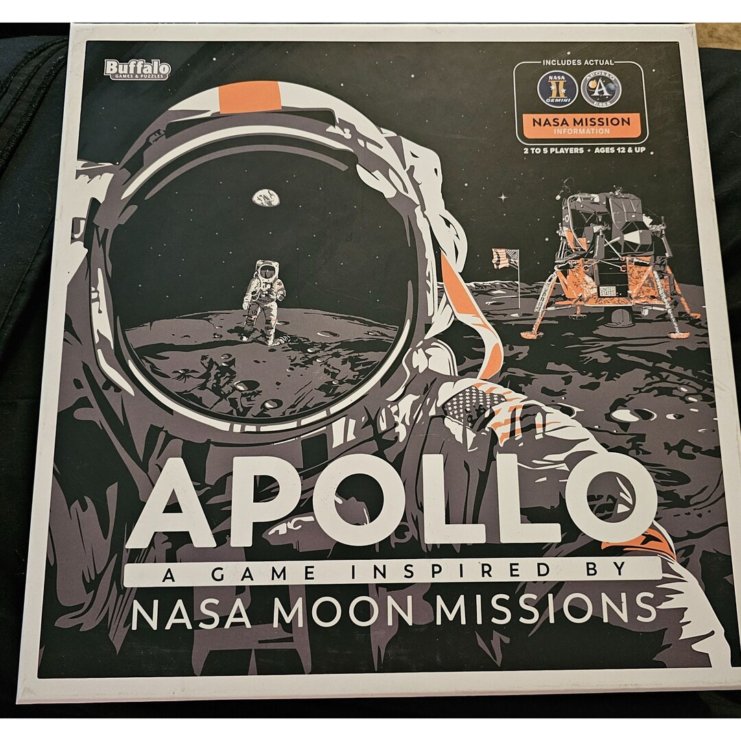 New Apollo Nasa Space Moon Mission Board Game - Etsy