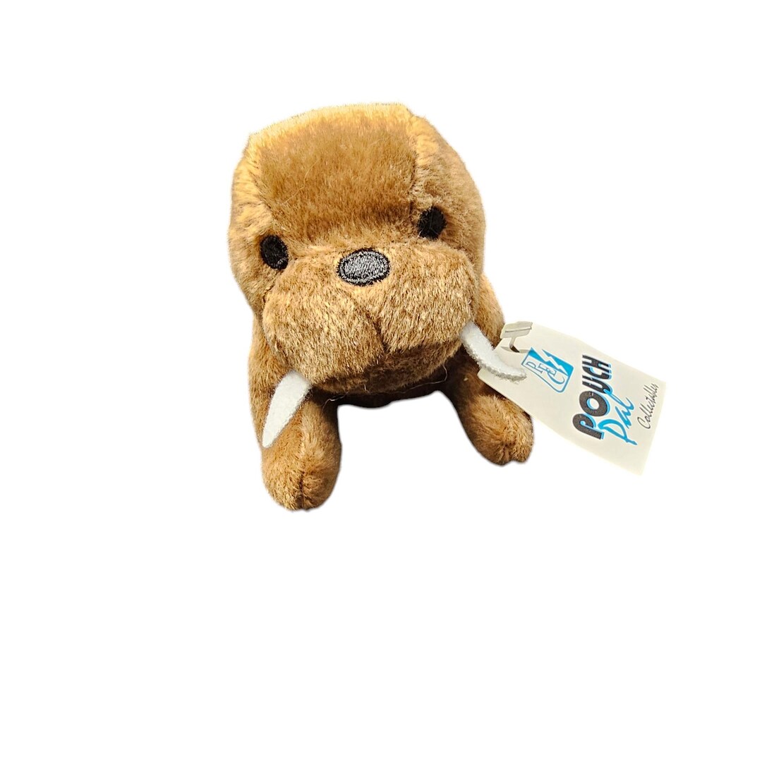 Vintage Pouch Pal Walrus Wally Keychain Coin Pouch Plush - Etsy