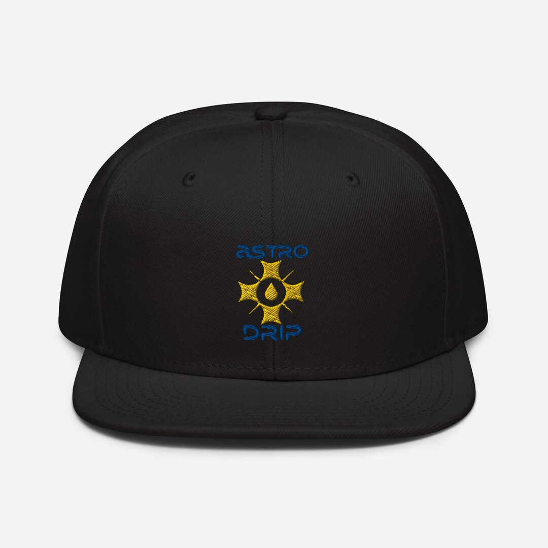 Astro Drip Snapback Hat - Etsy