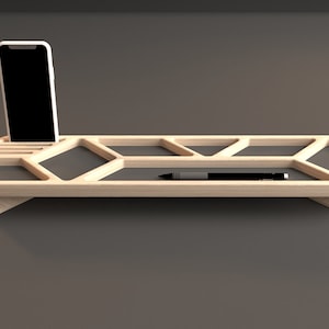Wood Desk Organizer Plans DXF DWG, Office Desk Accessories , Dxf ,DWG ...