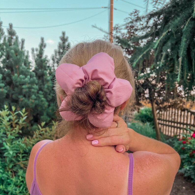 Flower Scrunchie Sewing Pattern PDF | DIY Hair Tie Pattern | Easy ...