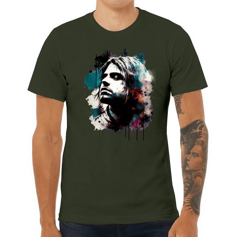 Kurt Cobain Original Design T-shirt - Etsy