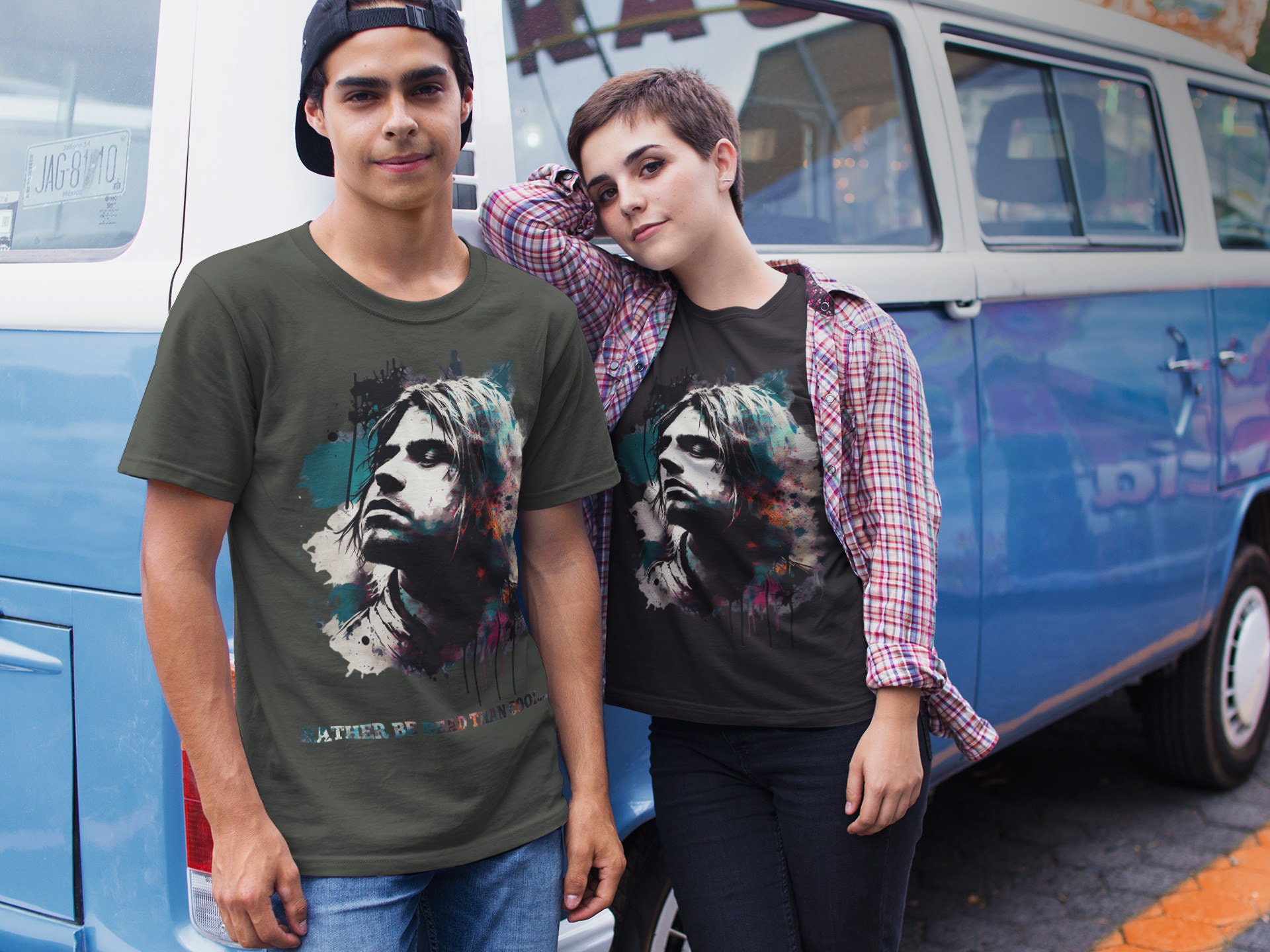 Kurt Cobain Original Design T-shirt - Etsy