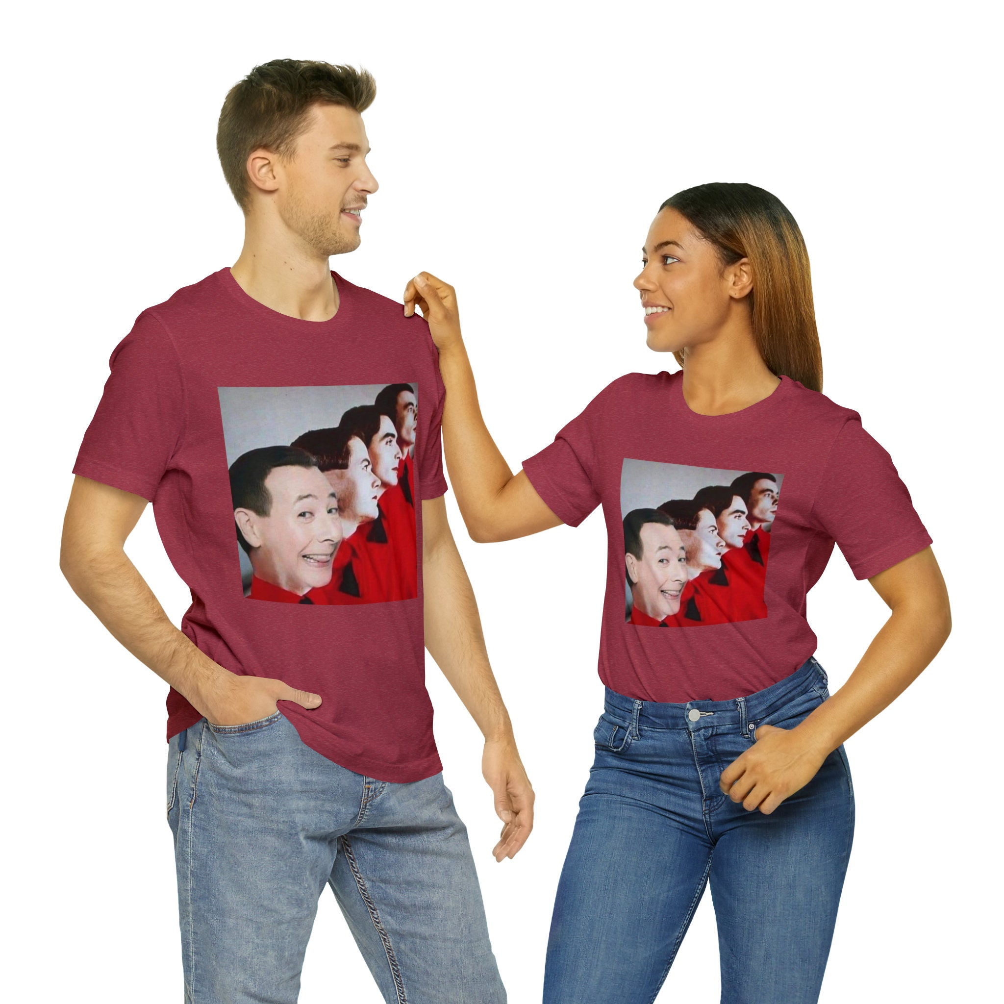 Kraftwerk/pee Wee Herman Meme Joke T-shirt Unisex Jersey - Etsy