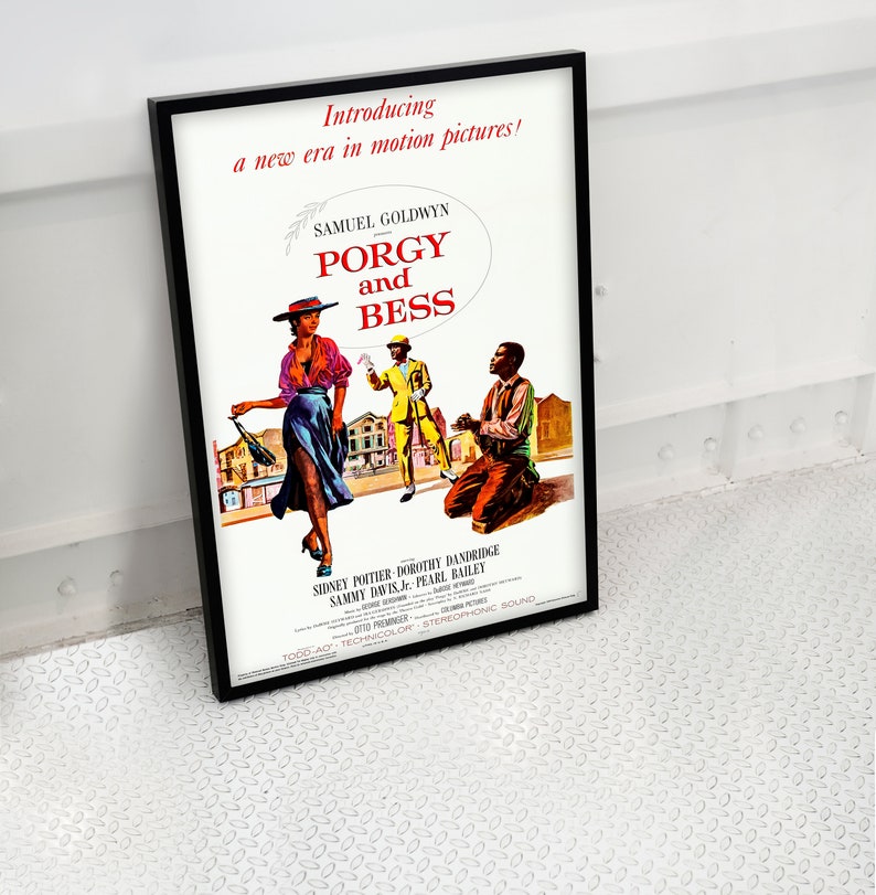 Vintage Porgy and Bess 1959 Movie Poster Reprint, Vintage Hollywood - Etsy
