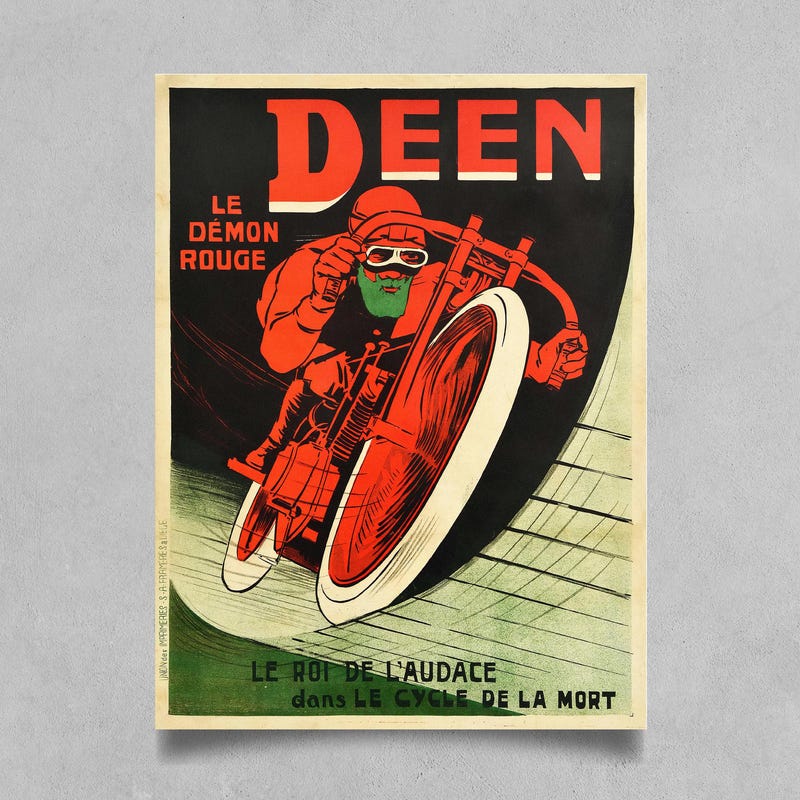 1920s Poster Design - Etsy
