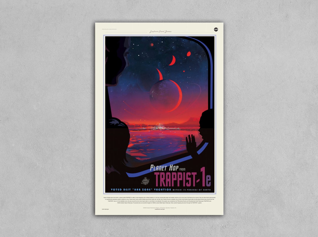 Trappist-1e (NASA) Poster Print - Etsy