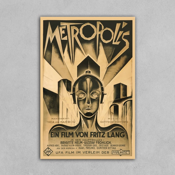 Metropolis Poster - Etsy