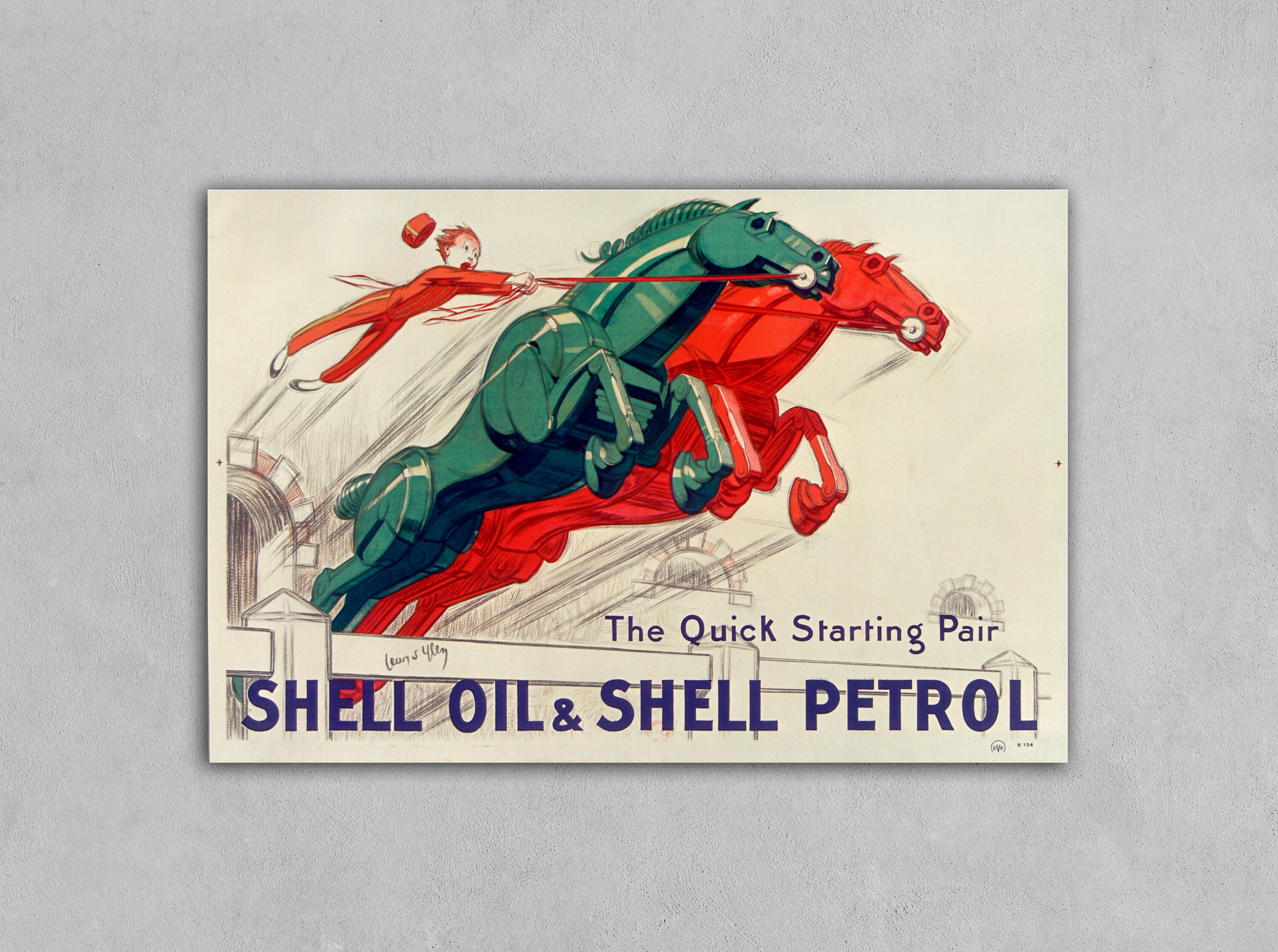Vintage Shell Oil and Shell Petro Poster Reprint - Etsy
