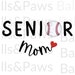Senior Baseball Mom-jpg and SVG Files - Etsy