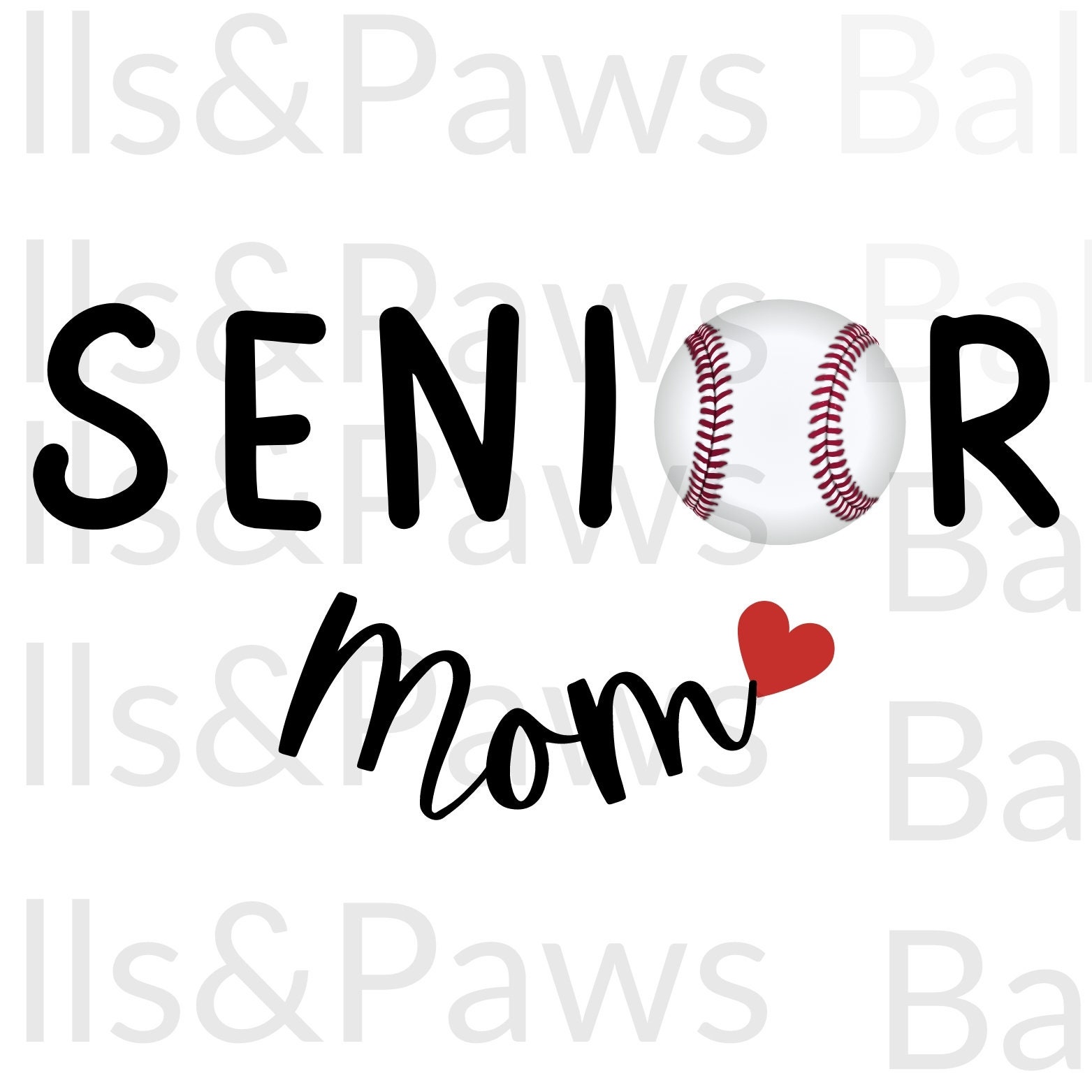 Senior Baseball Mom-jpg and SVG Files - Etsy