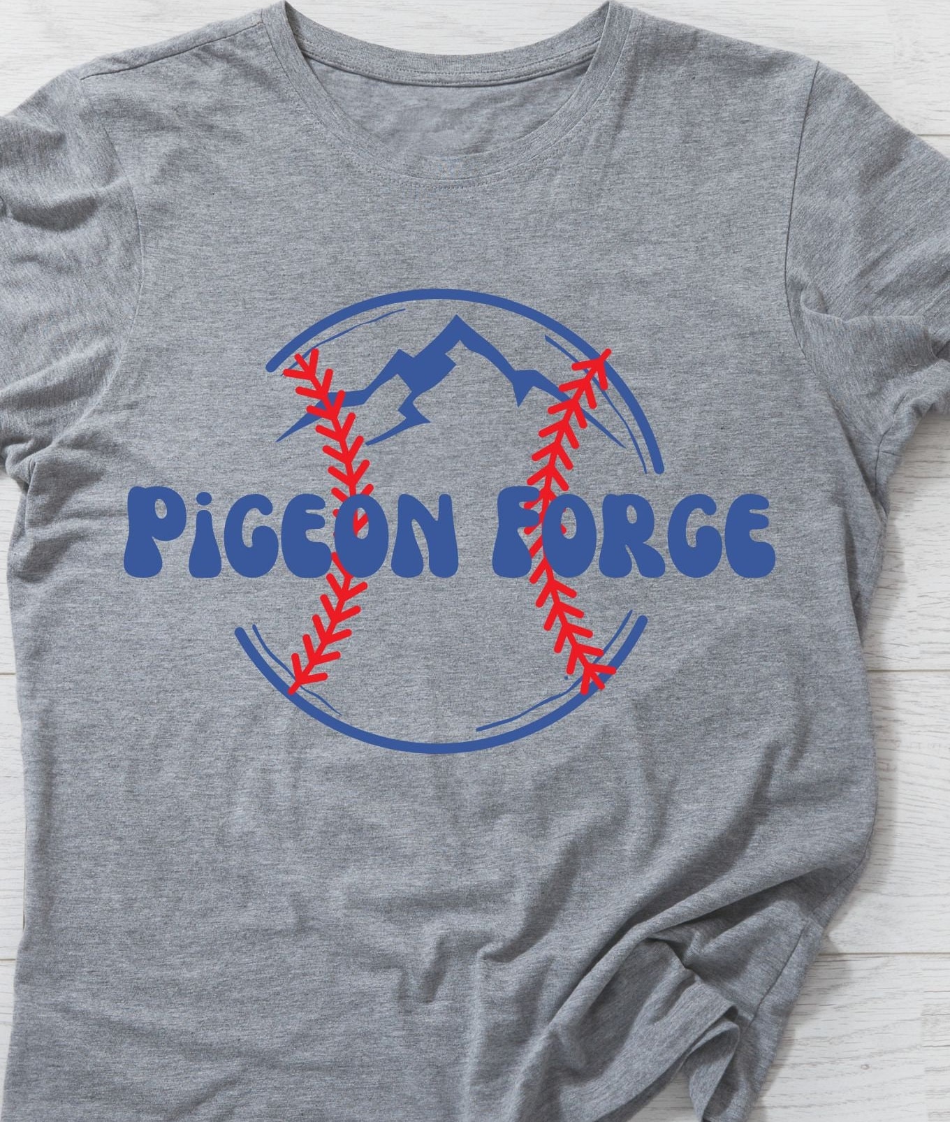 Pigeon Forge Baseball-digital Files - Etsy