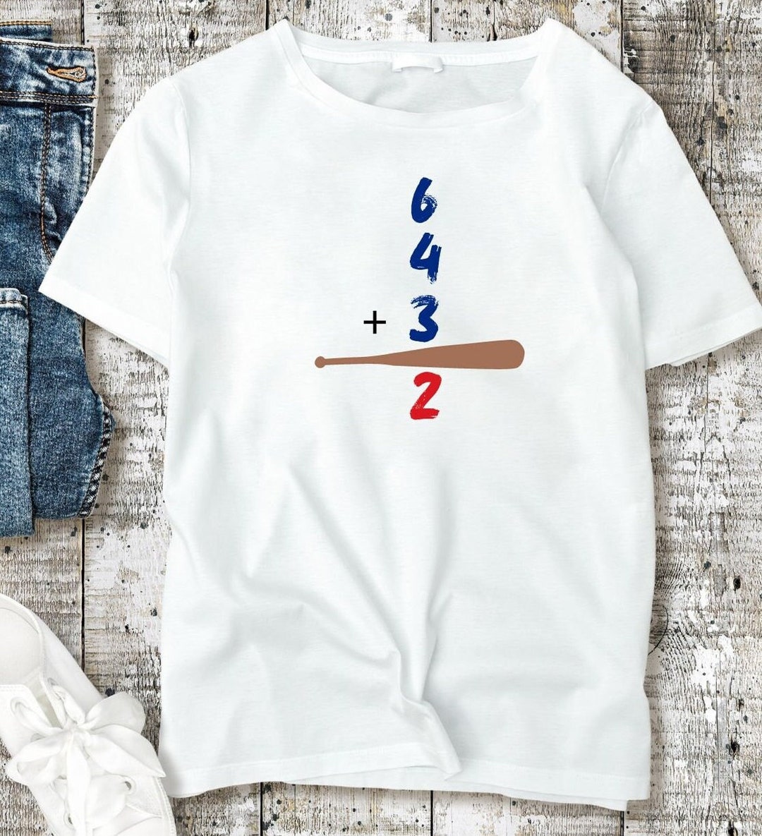 6+4+3=2 Double Play Logo-digital Files - Etsy
