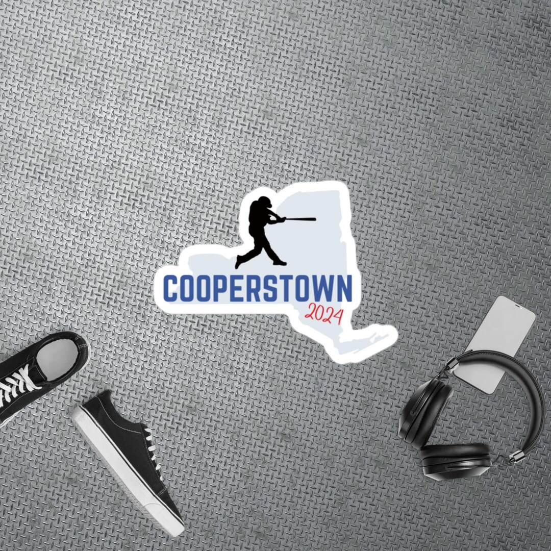 Cooperstown Baseball 2024: Bubble-free Stickers - Etsy