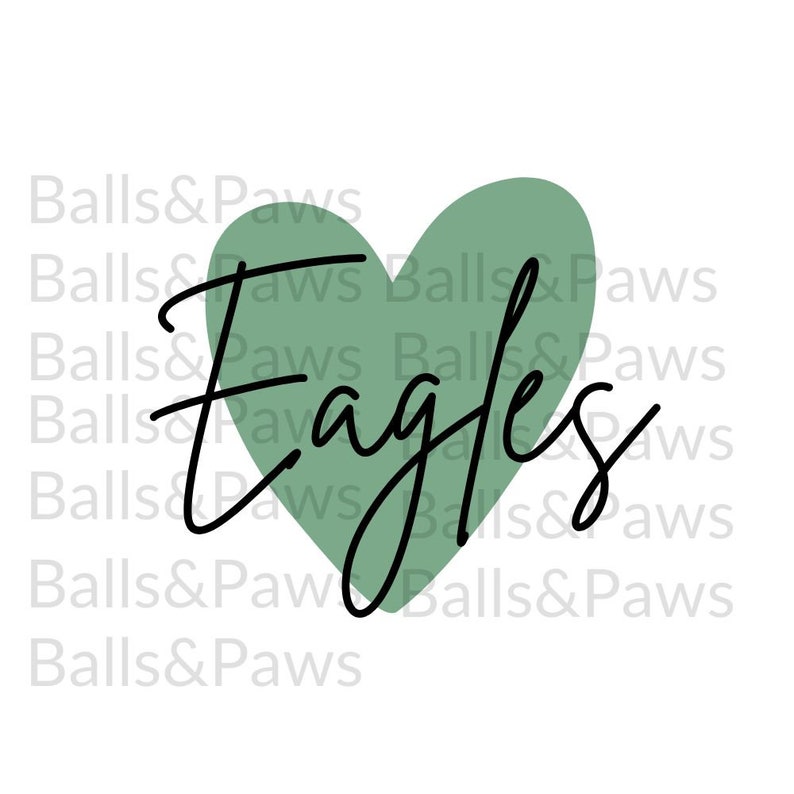 Eagles Heart- SVG and JPEG File - Etsy