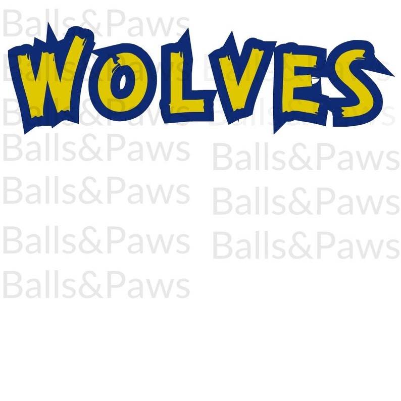 Wolves Logo-digital Download - Etsy