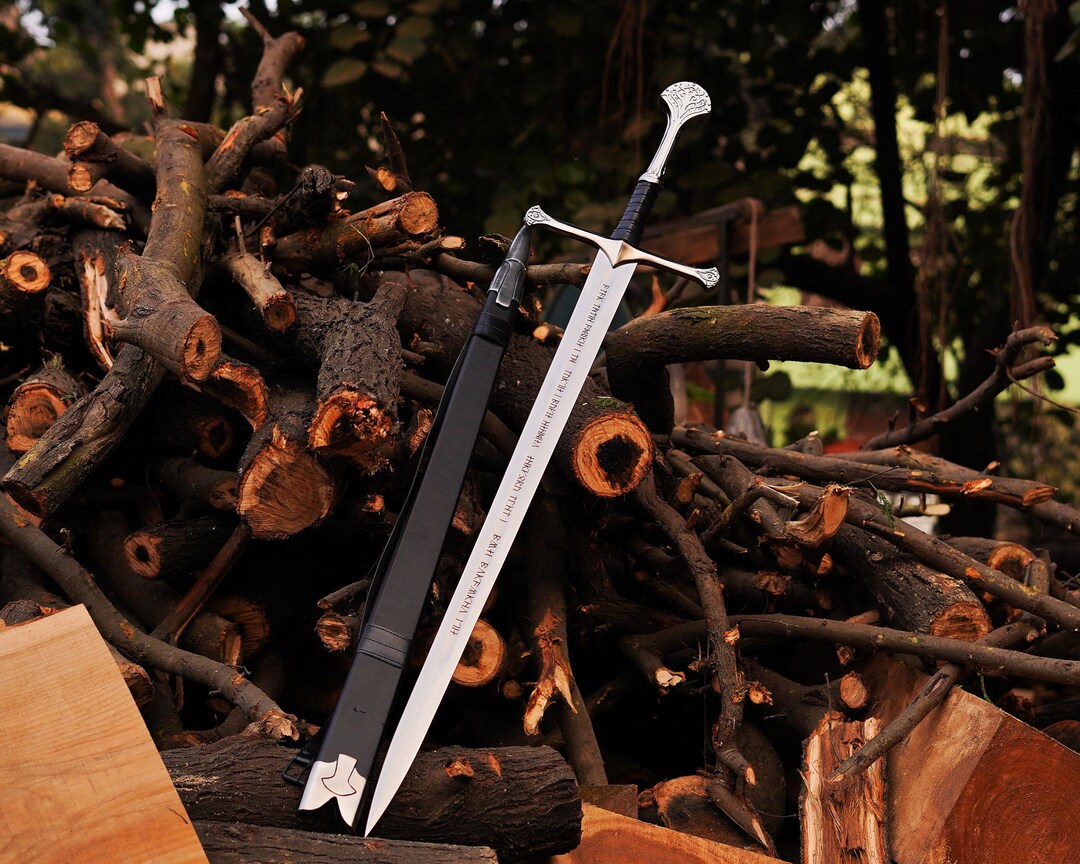 The King Aragorn Sword With Scabbard Master Sword of Replica Epic ...