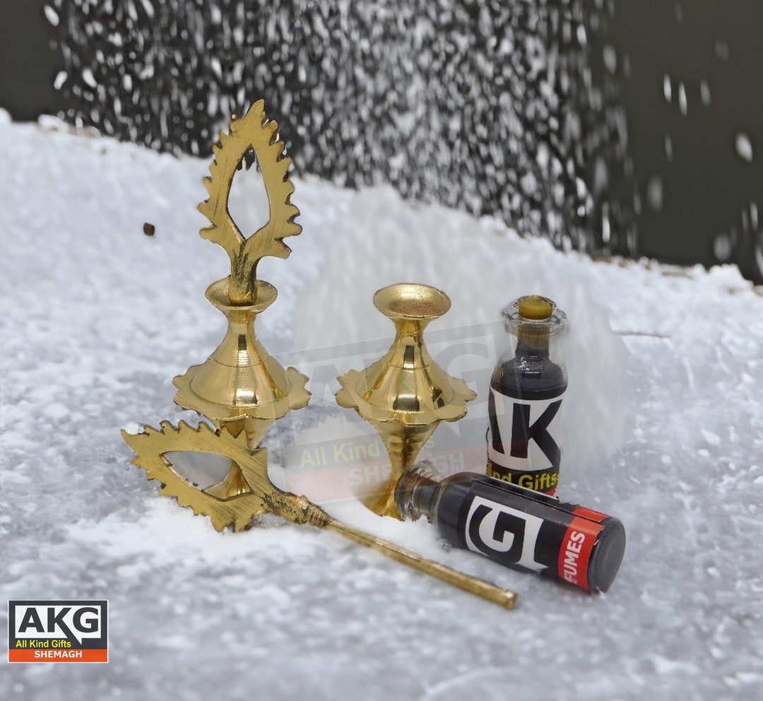 Gold Arabian Eyeliner Set: AKG Black Powder Eyeliner - Etsy