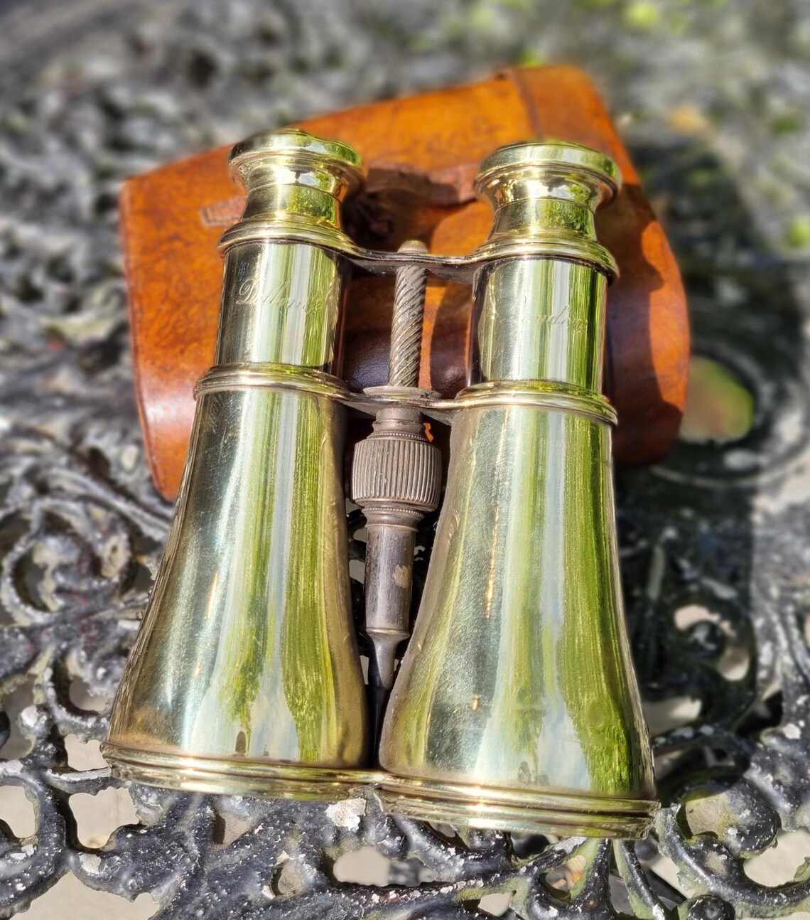 Victorian Brass Binoculars by Dollond, London With Leather Case. - Etsy