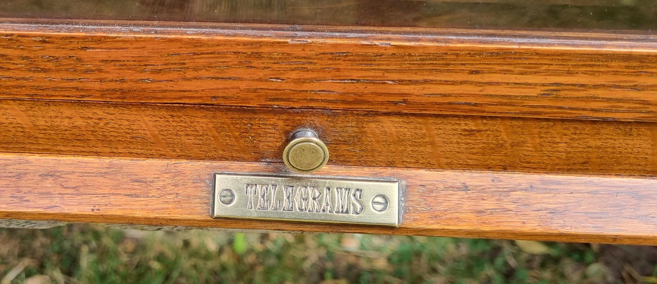 Antique Oak 'country House' Post Box With Brass, 18" X 9" C 1880 - Etsy