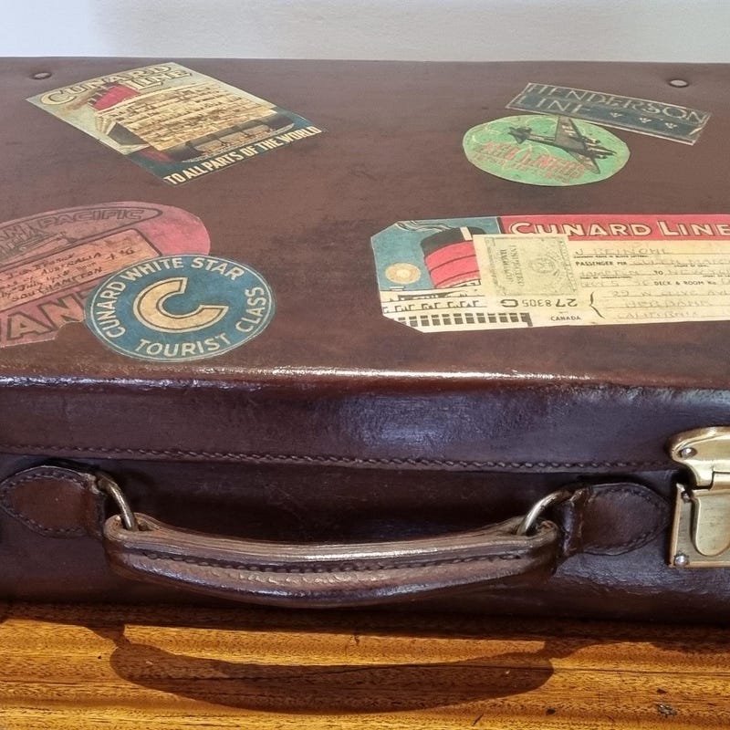 Luggage Label - Etsy