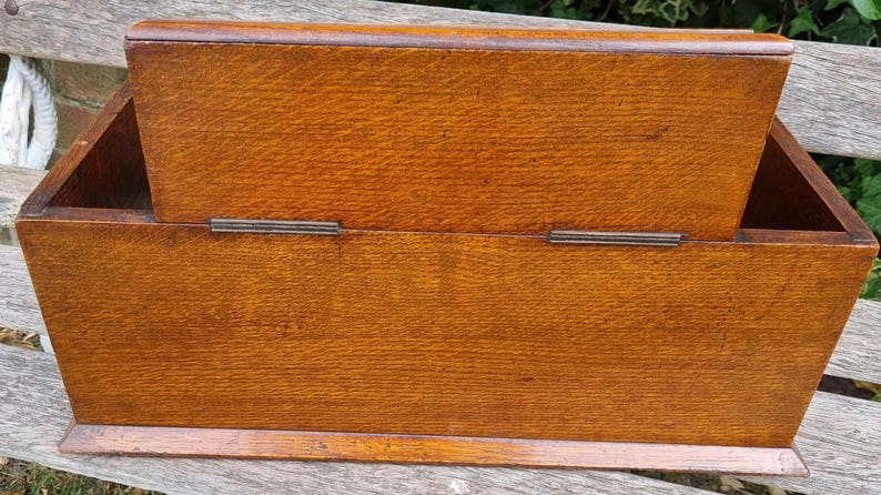 Antique Oak 'country House' Post Box With Brass, 18 X 9 C 1880 - Etsy