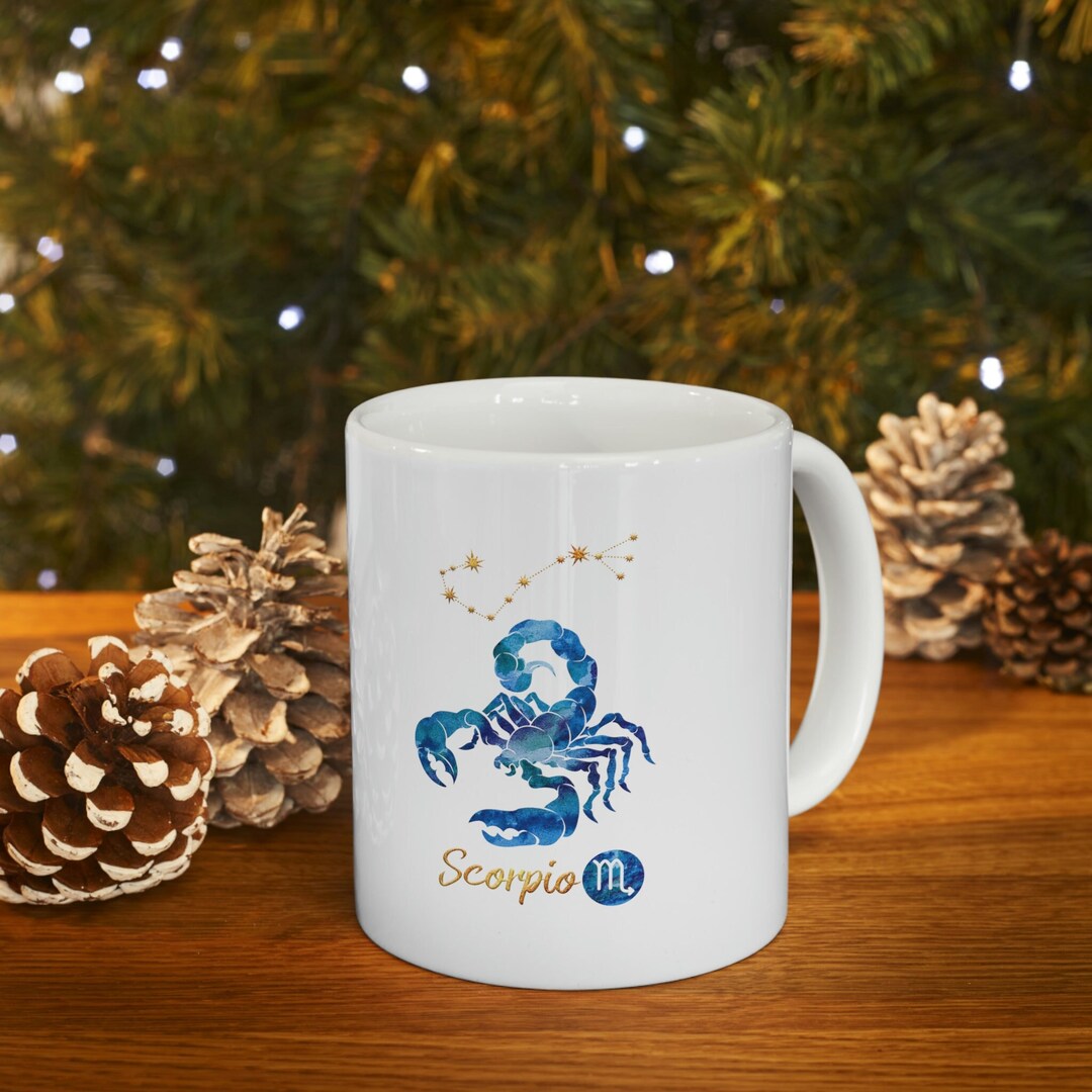 Scorpio Coffee Mug: Zodiac Constellation, Astrology Gift - Etsy