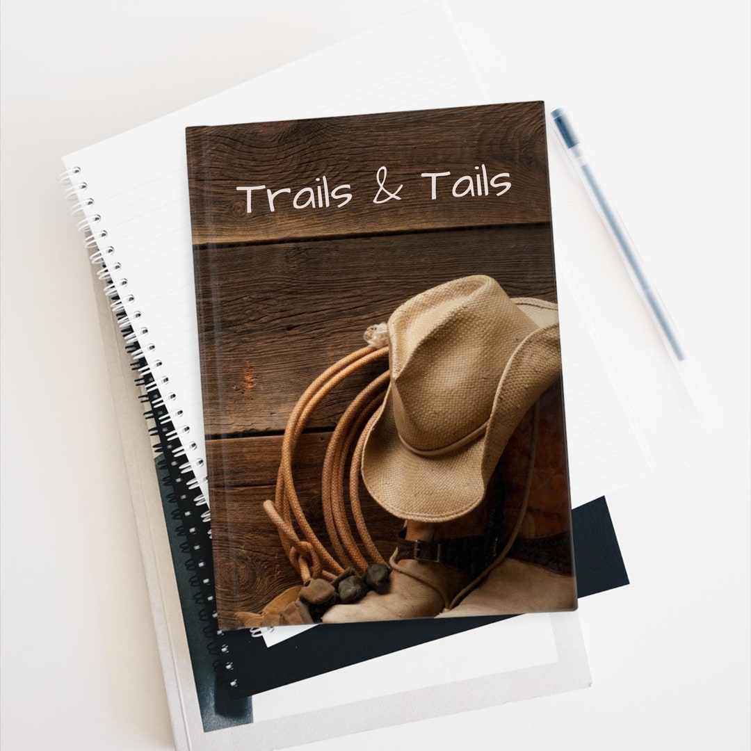 Trails and Tails Horse Journal: Equine Diary, Sketchbook (5x7) - Etsy