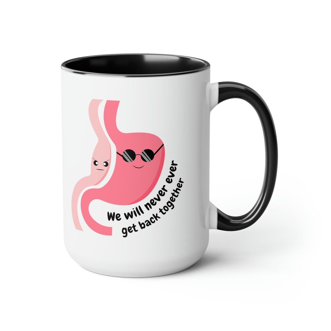 Bariatric Surgery Coffee Mug, Gastric Sleeve Coffee Mug, Weight Loss ...