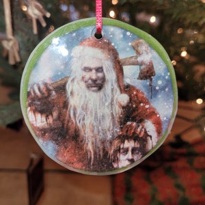 Santa With an Axe - Etsy