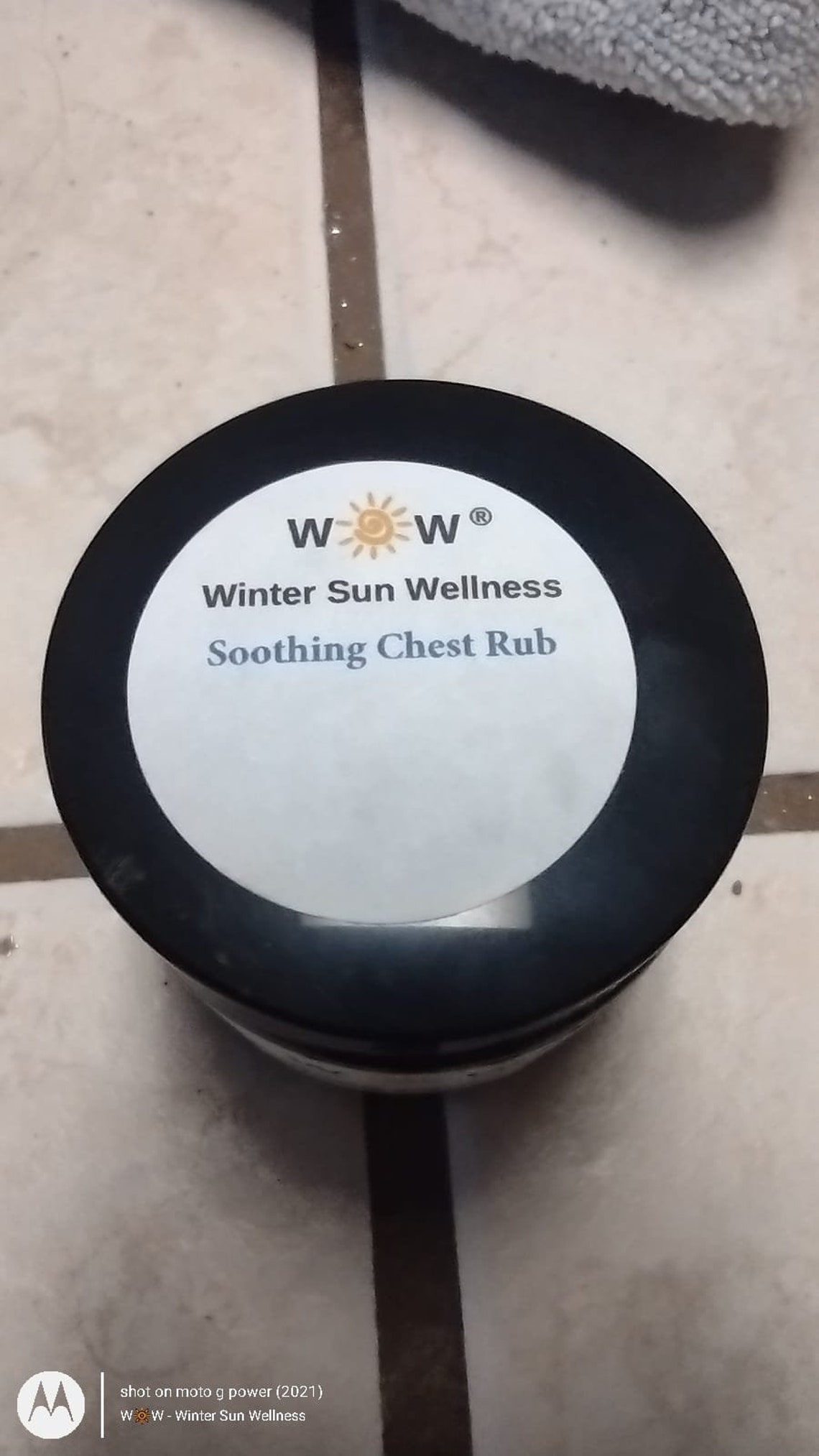 Soothing Chest Rub -2oz. Blue Glass Jar - Etsy