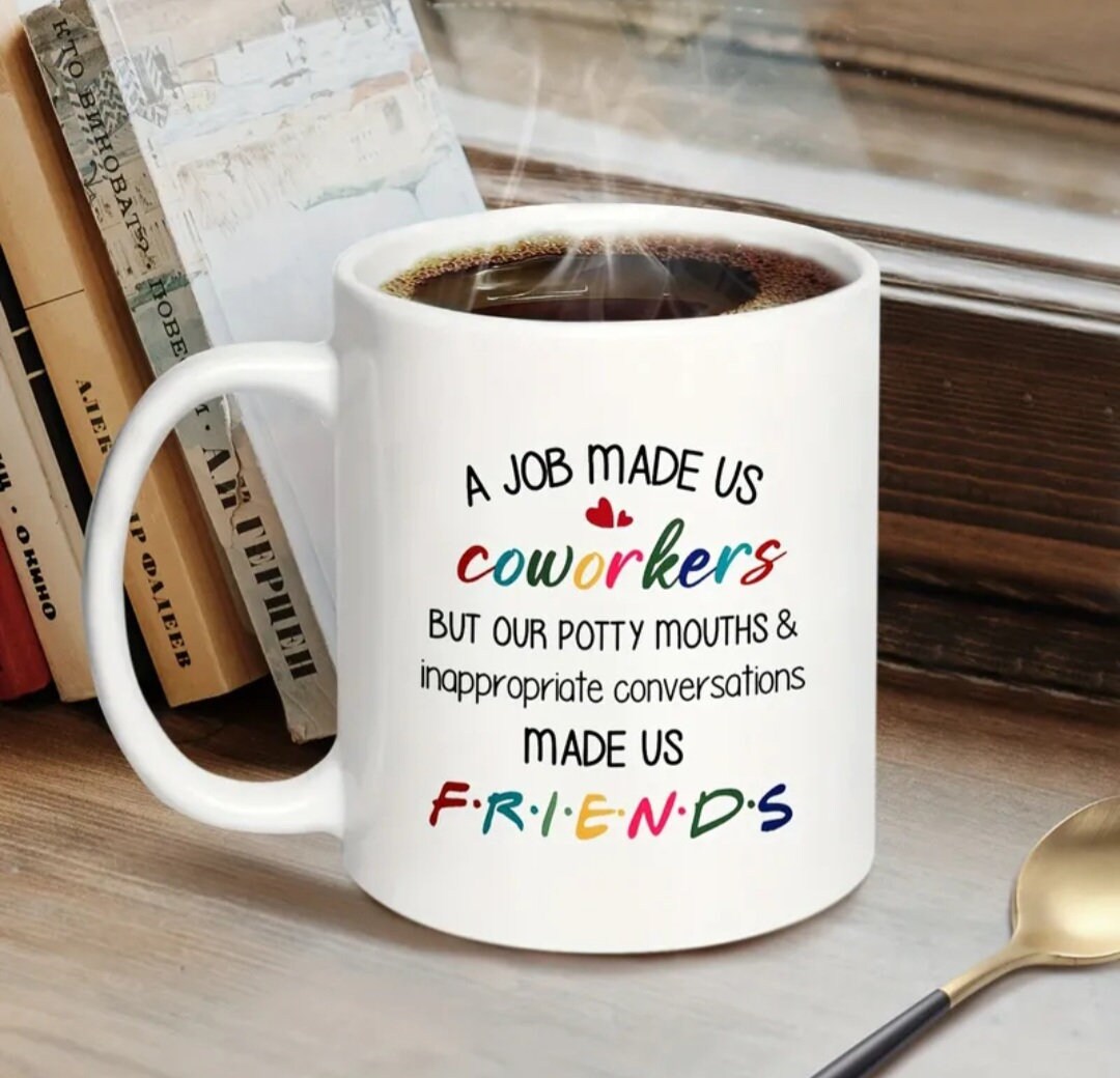 Gifts for Colleagues I Work With Co Workers Mug Funny Work Gifts Funny ...