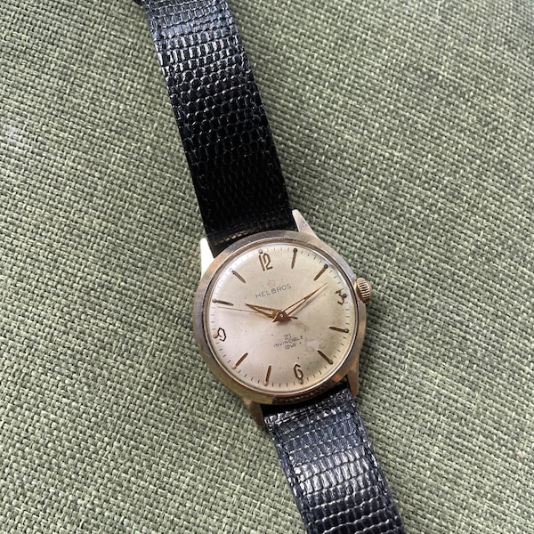 Helbros Watch - Etsy