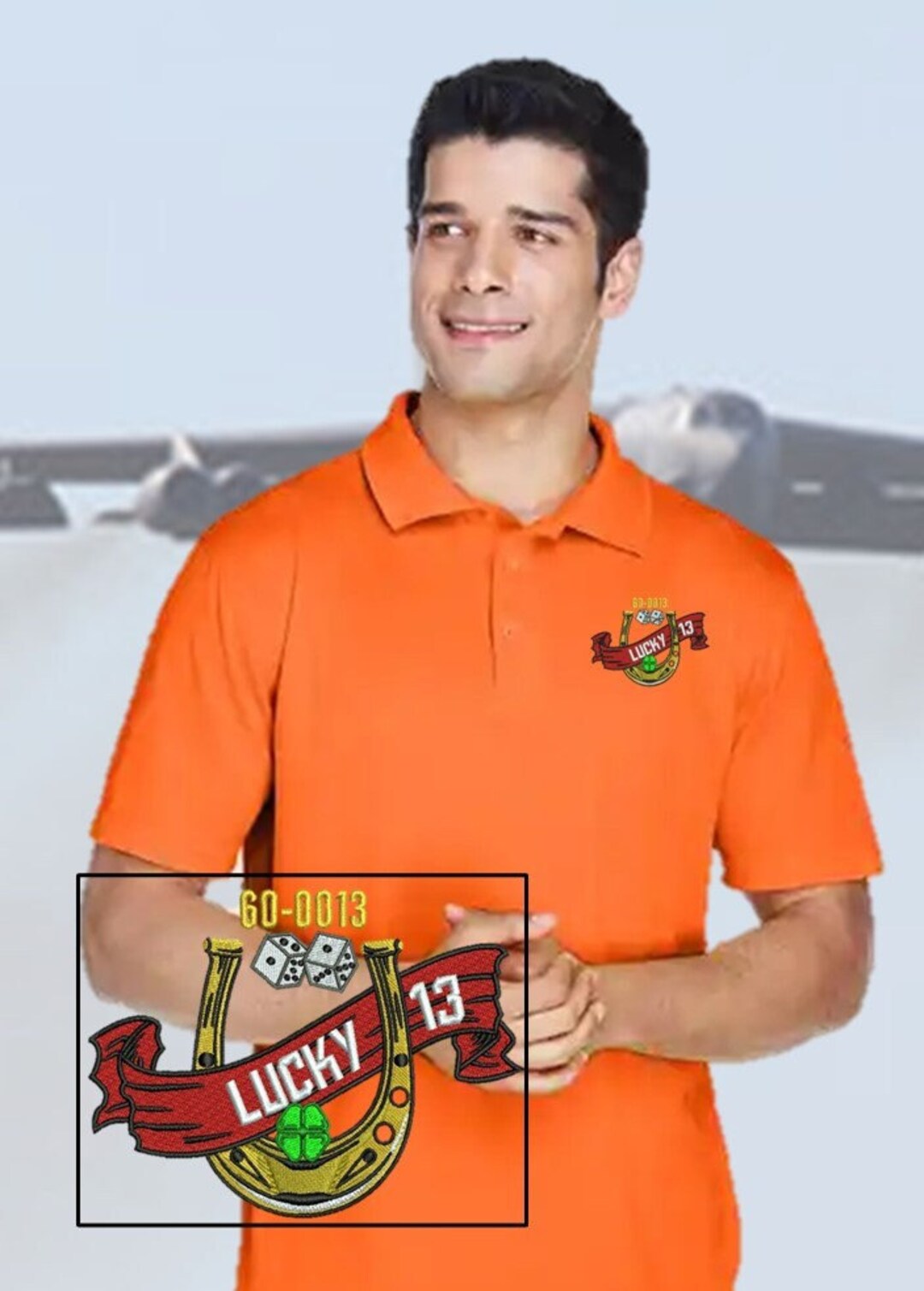 B-52 Nose Art Polo: Perfect Blend of Comfort Durability and - Etsy