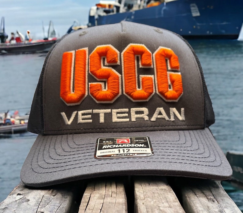 Veteran Service Cap: 3D Embroidered Military Patch - Richardson 112FP ...