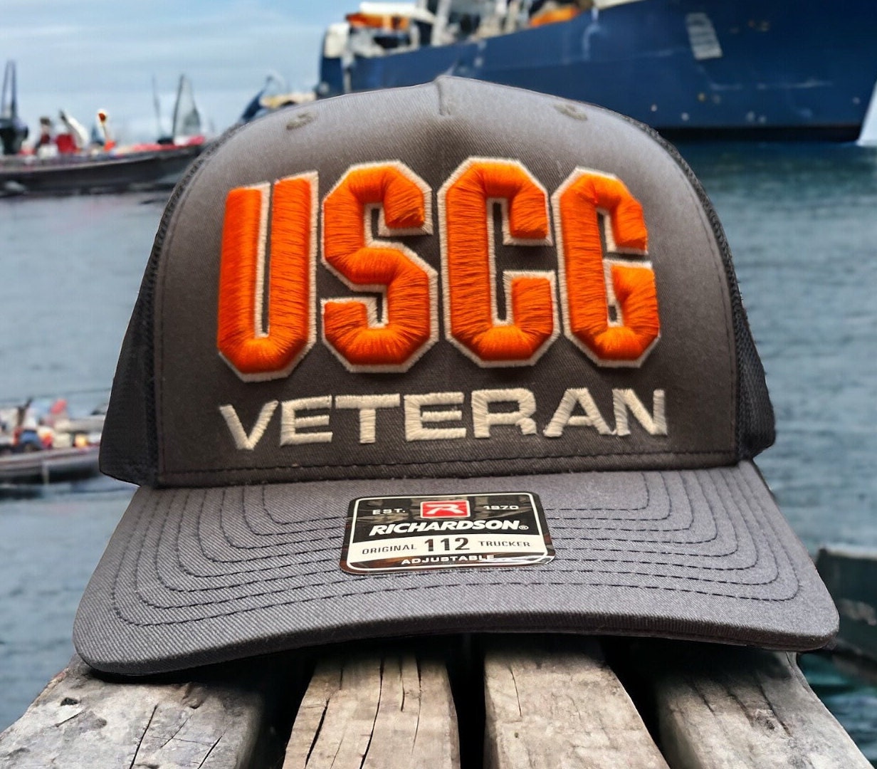 Veteran Service Cap: 3D Embroidered Military Patch - Richardson 112FP ...