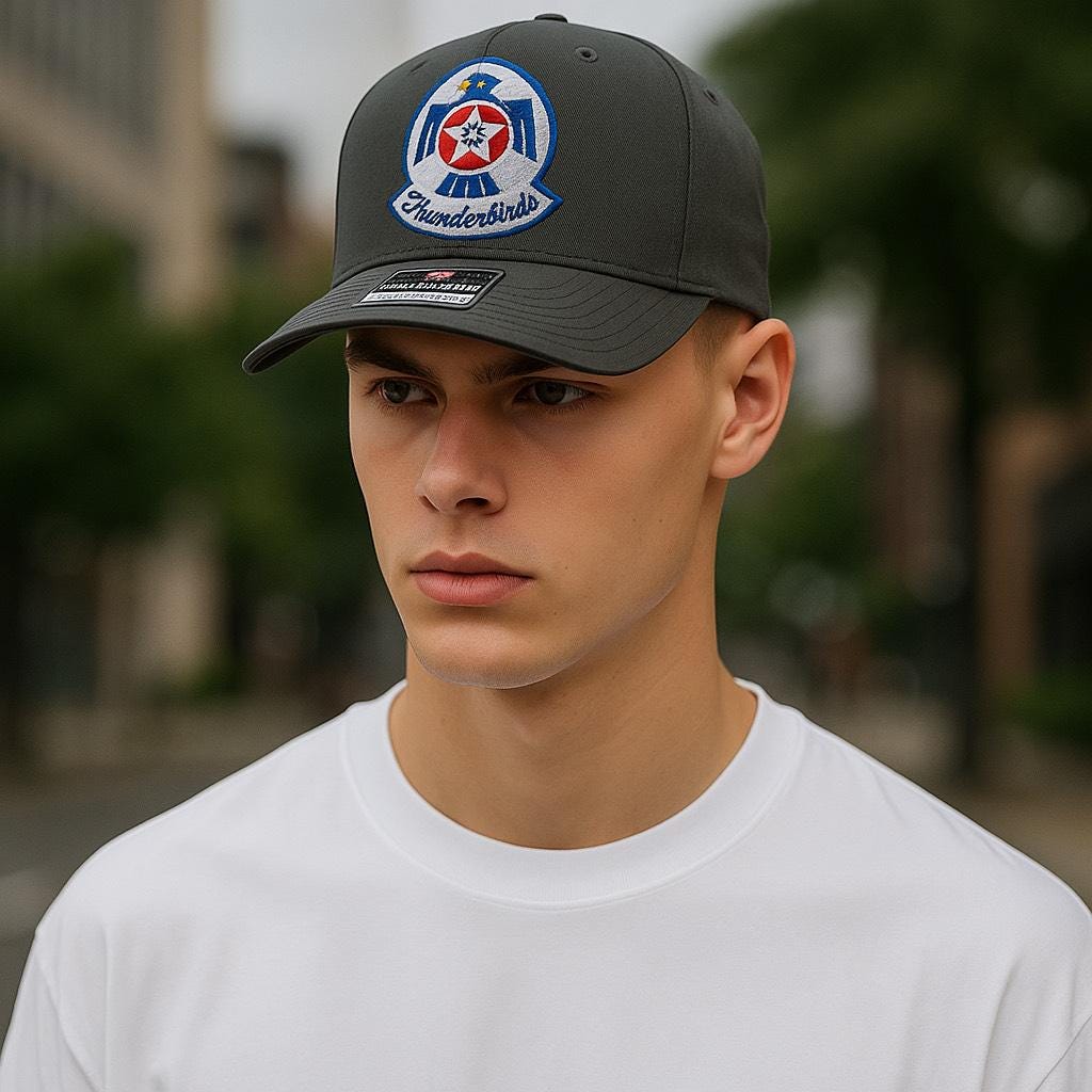 Thunderbirds Crest Hat Richardson 112FP USAF Cap Military Snapback ...