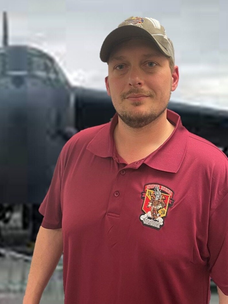 Bomber Baron Logo, the Aviation B-52 Nose Art Polo: Bomber Baron a ...