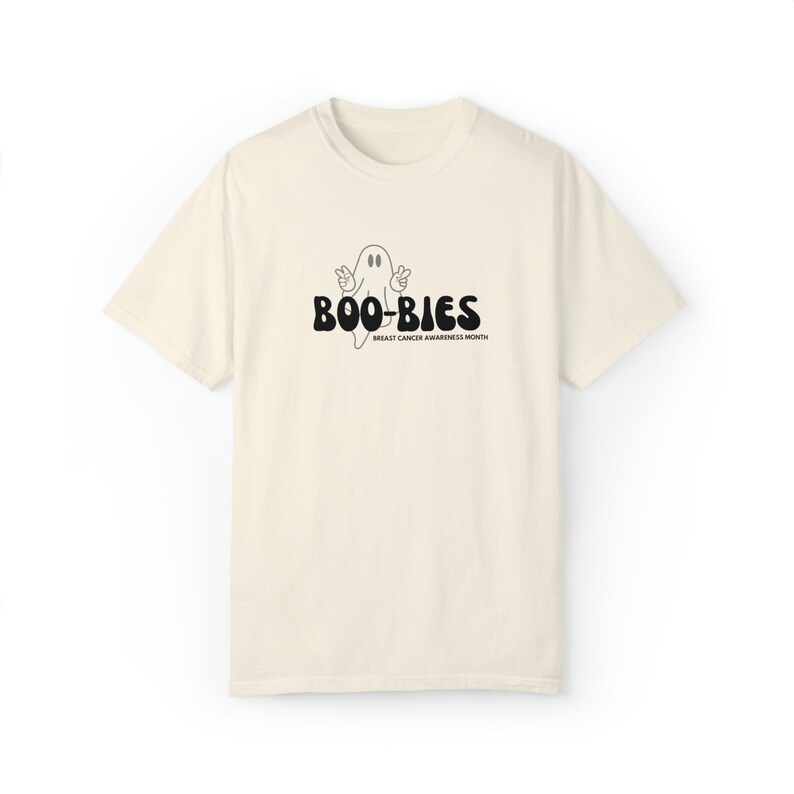Boo-bies Women's T-shirt Comfort Colors Breast Cancer - Etsy