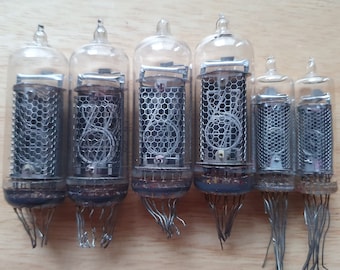 Lot of 4 In-14 Nixie Tubes. for Nixie Clock. Tested - Etsy