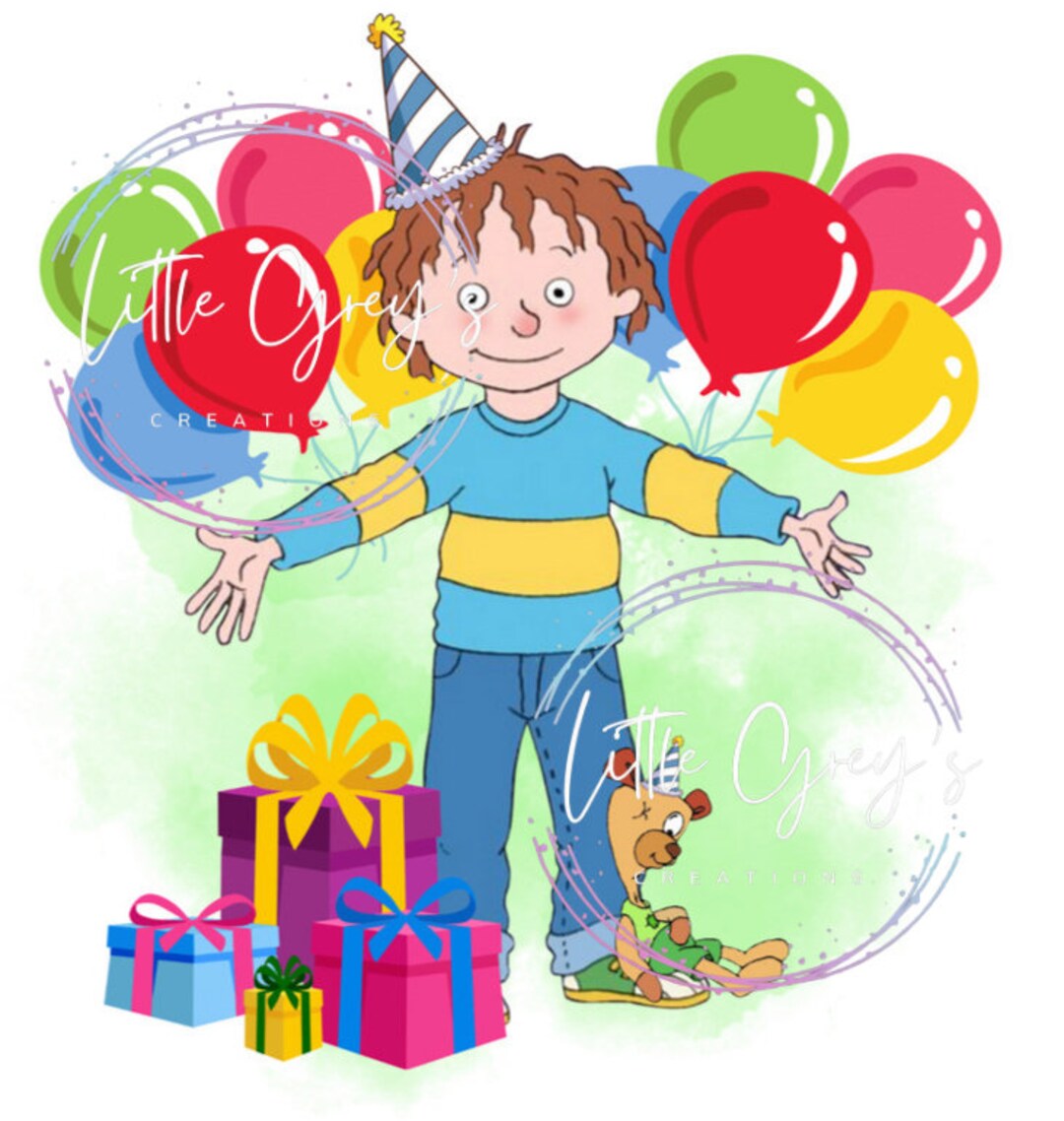 Horrid Henry Birthday Digital Design - Etsy