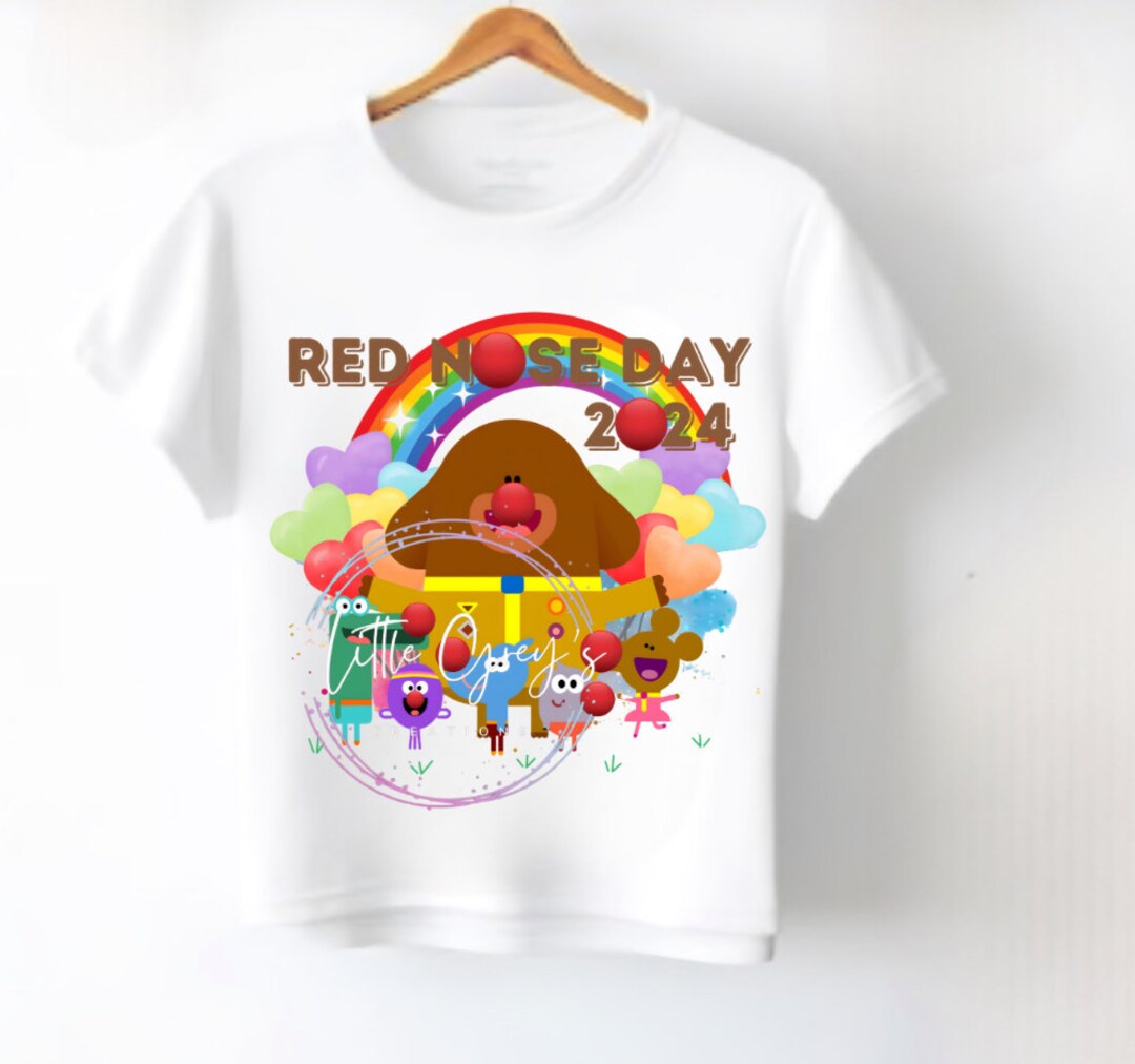 Red Nose Day Hey Duggee Digital Design - Etsy