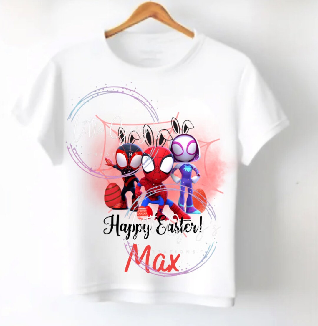 Easter Digital Spidey Design - Etsy