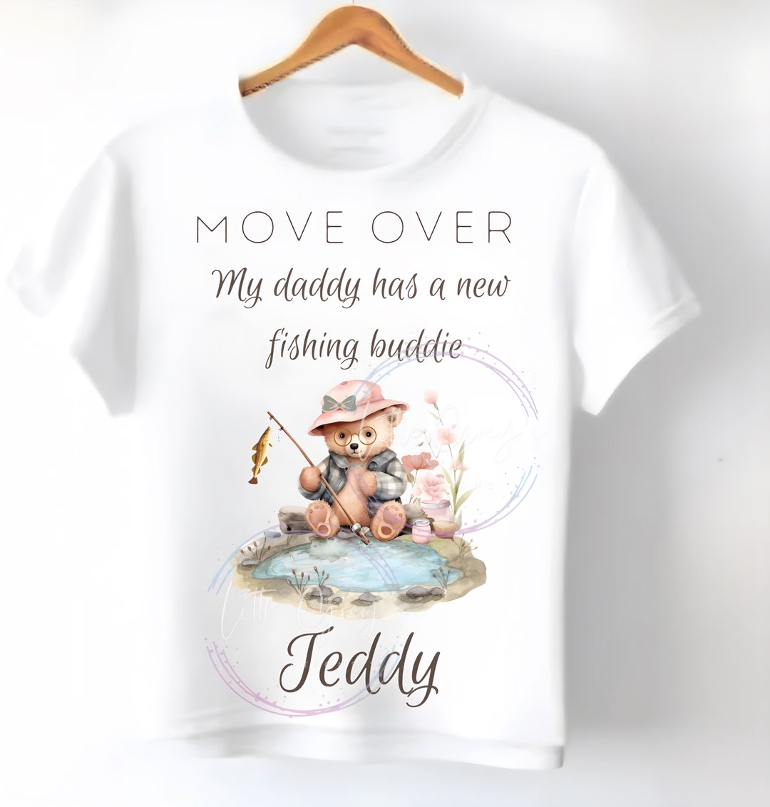 Fishing Teddy Bear DIGITAL Design - Etsy