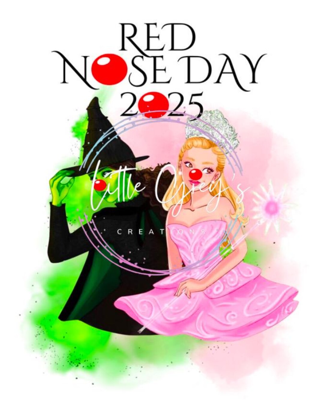 Red Nose Day Wicked Digital Design - Etsy UK