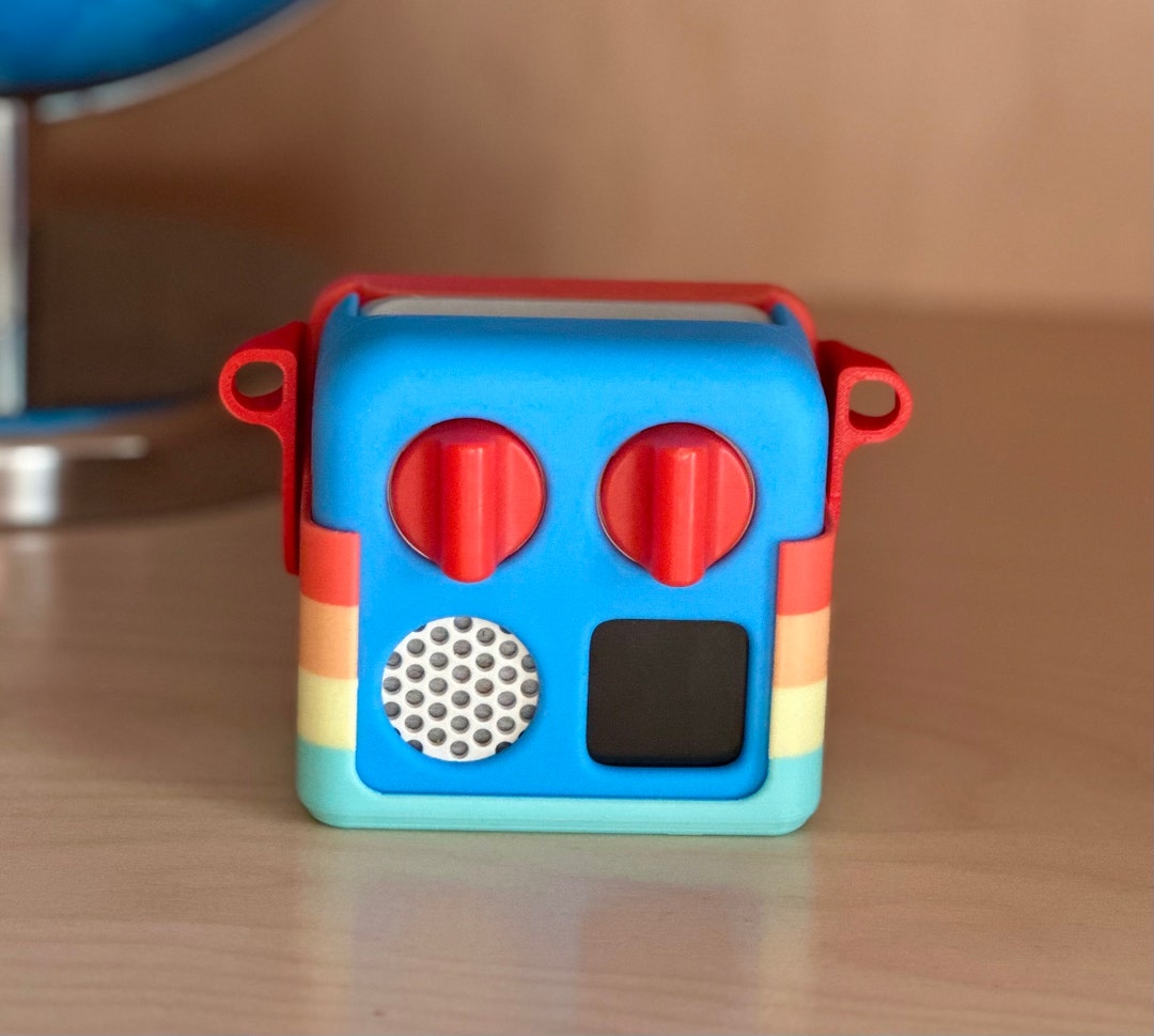 Coral Pastel Rainbow Yoto Mini Compatible Case With Plastic - Etsy