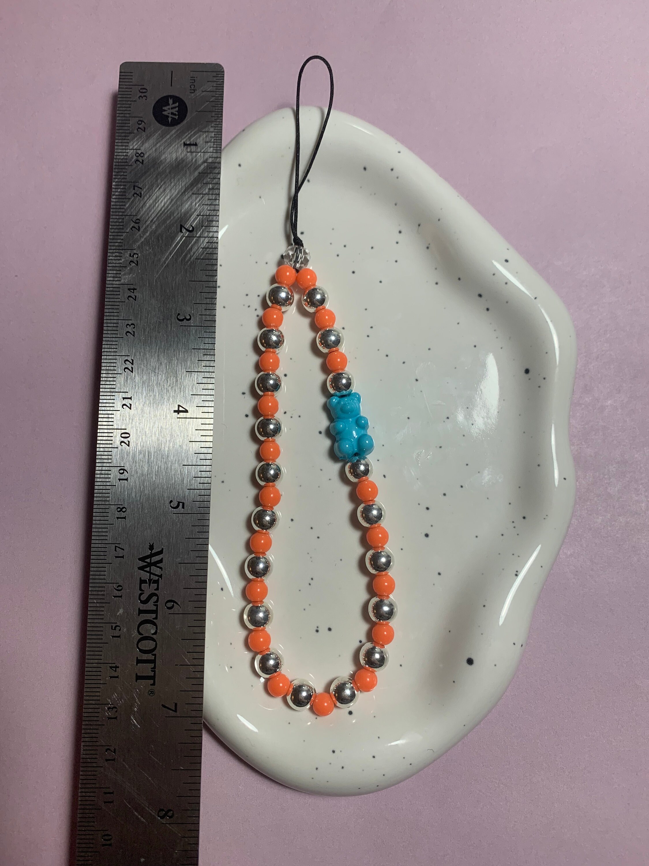 Metalic Beads Strap, Beads Strap, Cute Phone Accessories, Kitsch Charm ...