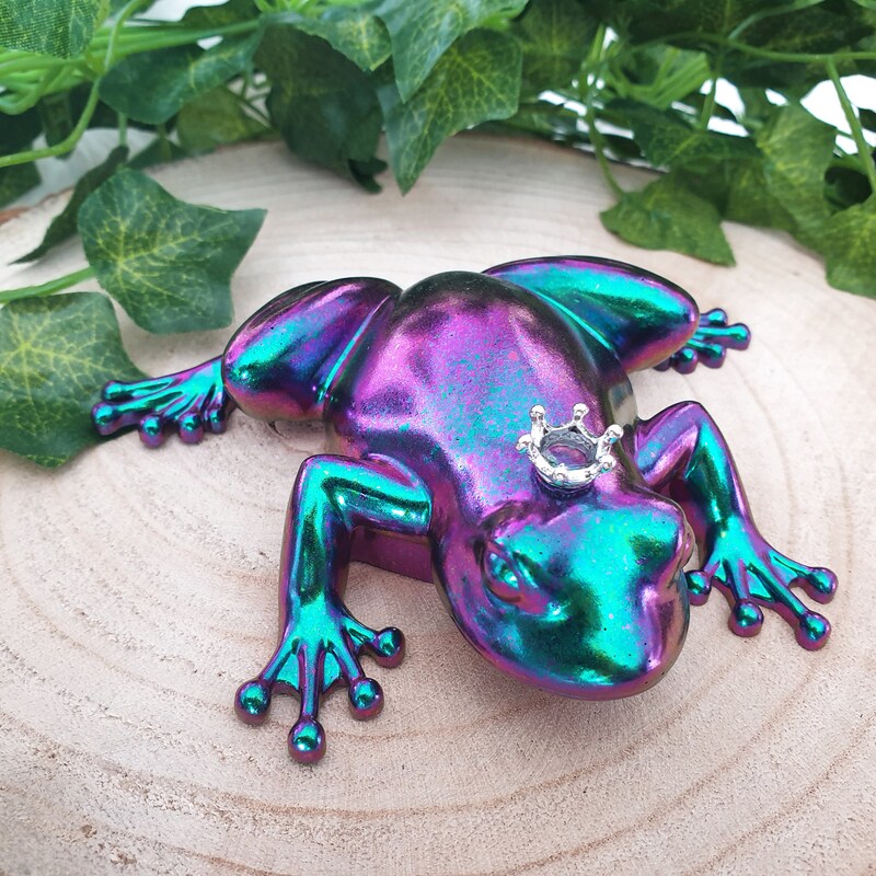 Frog With Crown - Etsy