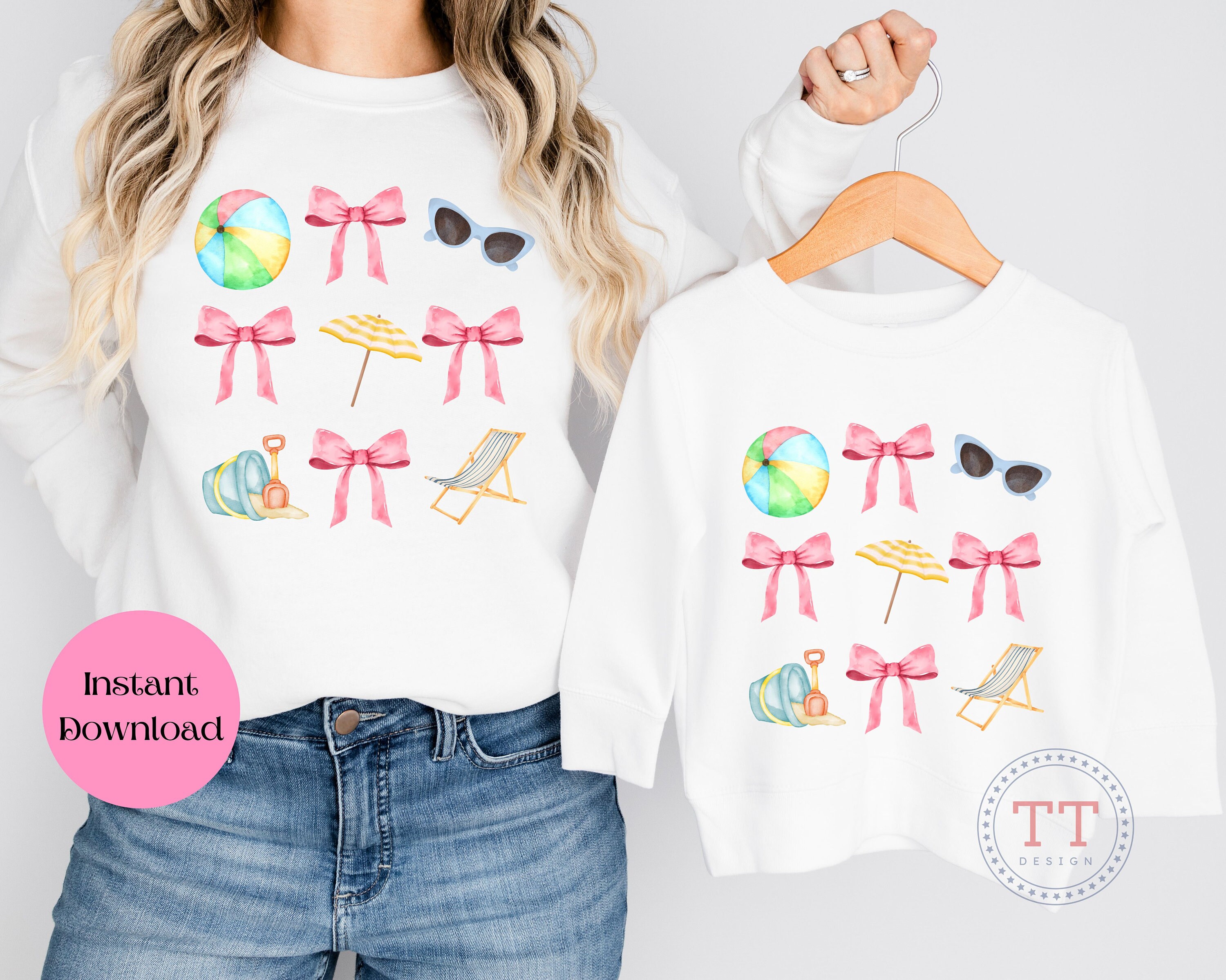 Coquette Summer PNG, Beach Png, Beach Babe Png, Preppy Summer Png ...